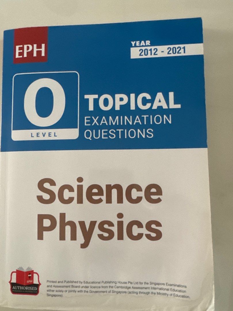 O Level Topical Science Physics Textbook (2012-2021), Hobbies & Toys ...