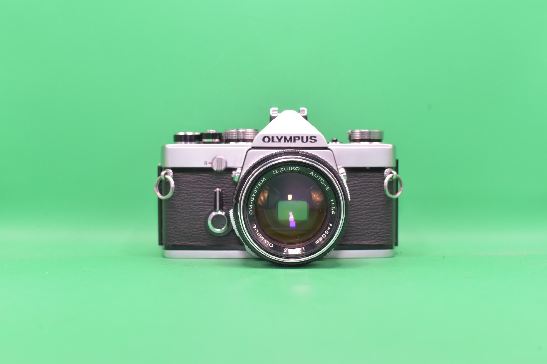 Olympus OM-1 Film Camera with 50 mm f1.4 Zuiko Auto-S lens, Photography ...