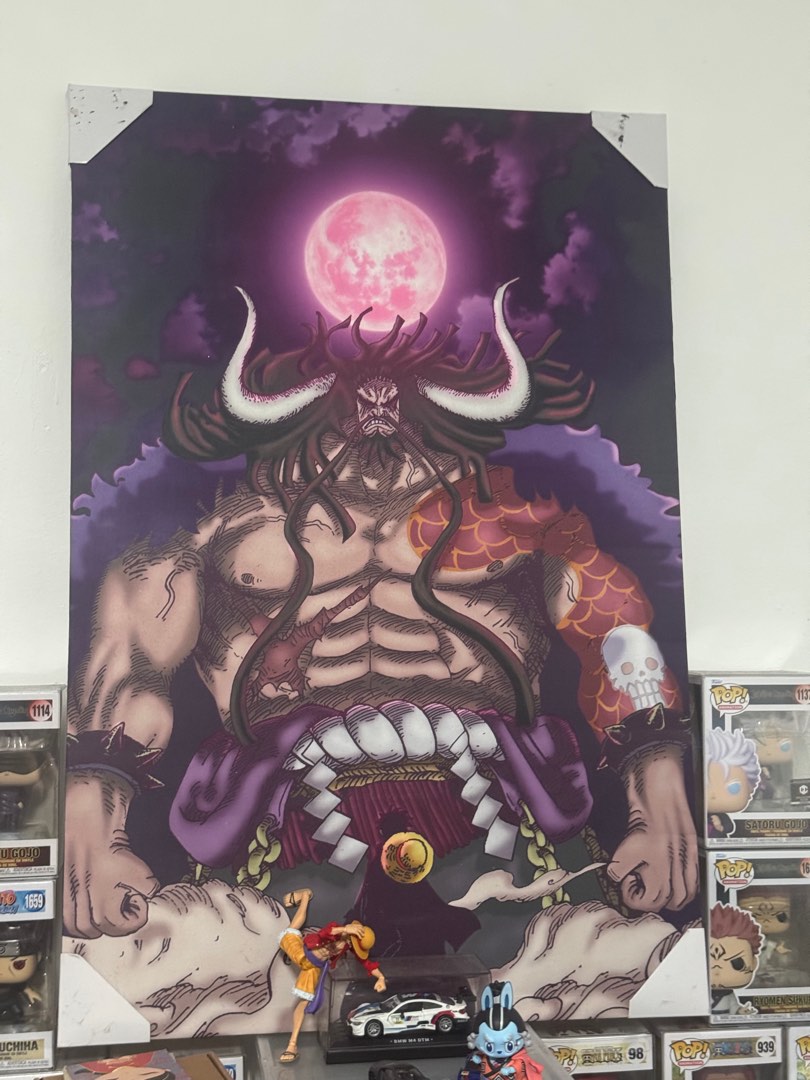 One Piece Kaido Poster, Hobbies & Toys, Toys & Games on Carousell