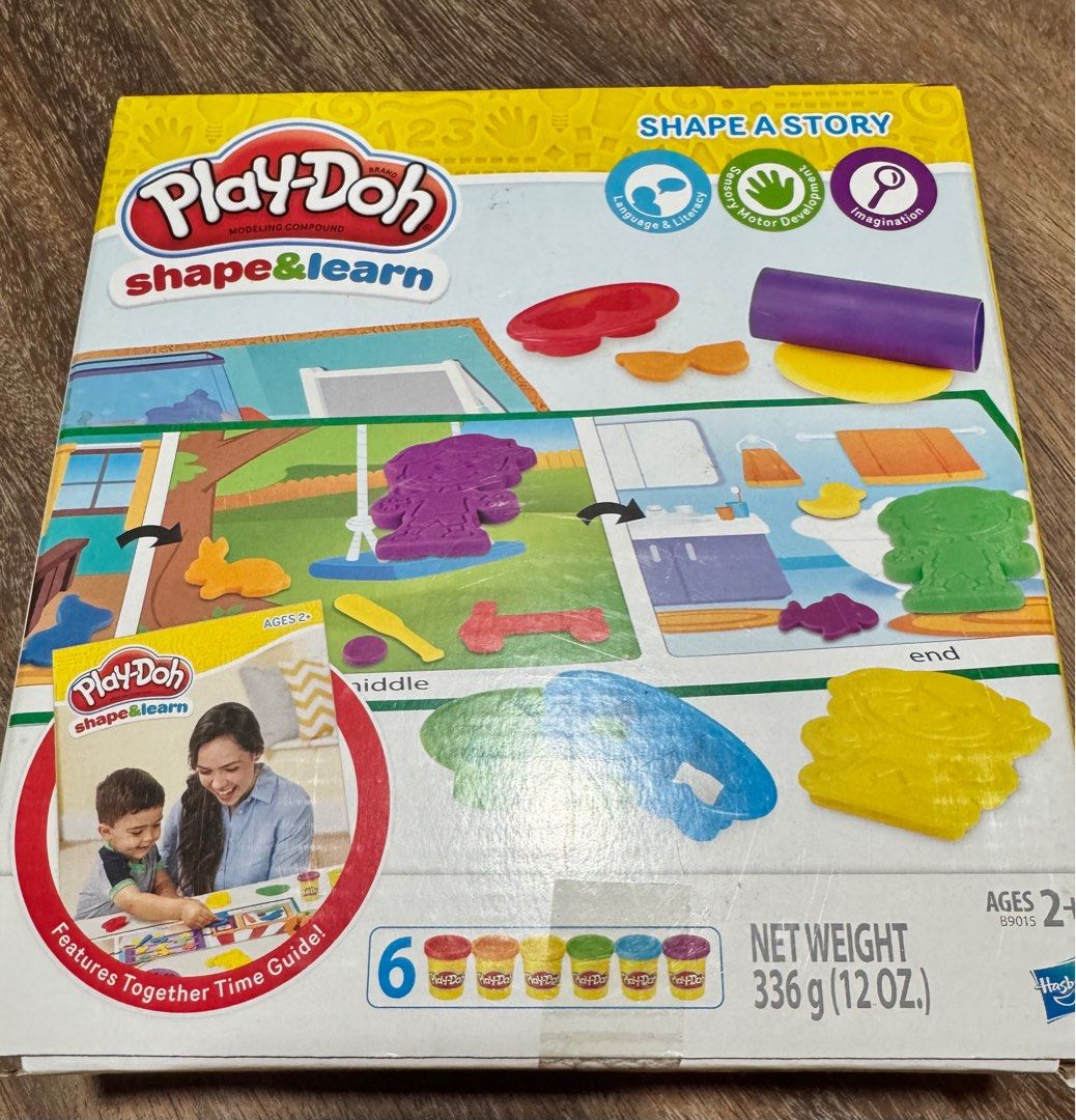 Play-Doh Shape & Learn Set, Hobbies & Toys, Toys & Games on Carousell