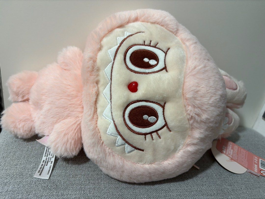 Pop mart Pop Land Mokoko Pink Monster Plush Toy, Hobbies & Toys, Toys ...