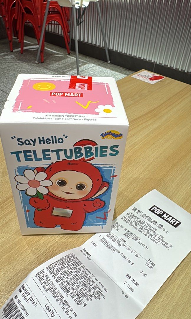 POP MART Teletubbies Blind Box (Tinky Winky Flower), Hobbies & Toys ...