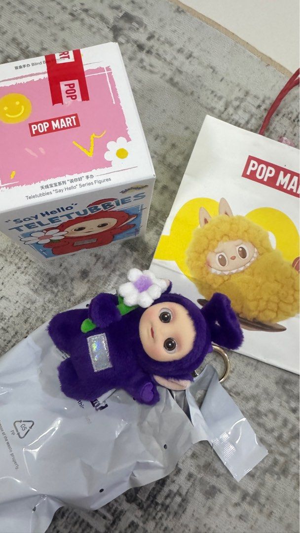 POP MART Teletubbies Blind Box (Tinky Winky Flower), Hobbies & Toys ...