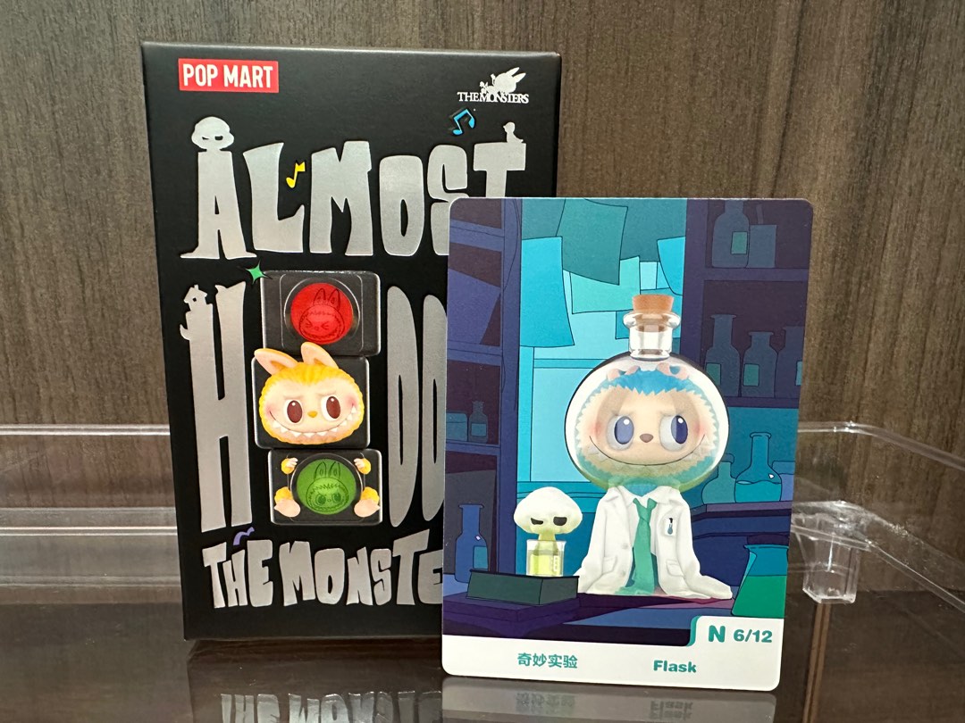POP MART The Monsters Almost Home Flask Figure, Hobbies & Toys, Toys ...