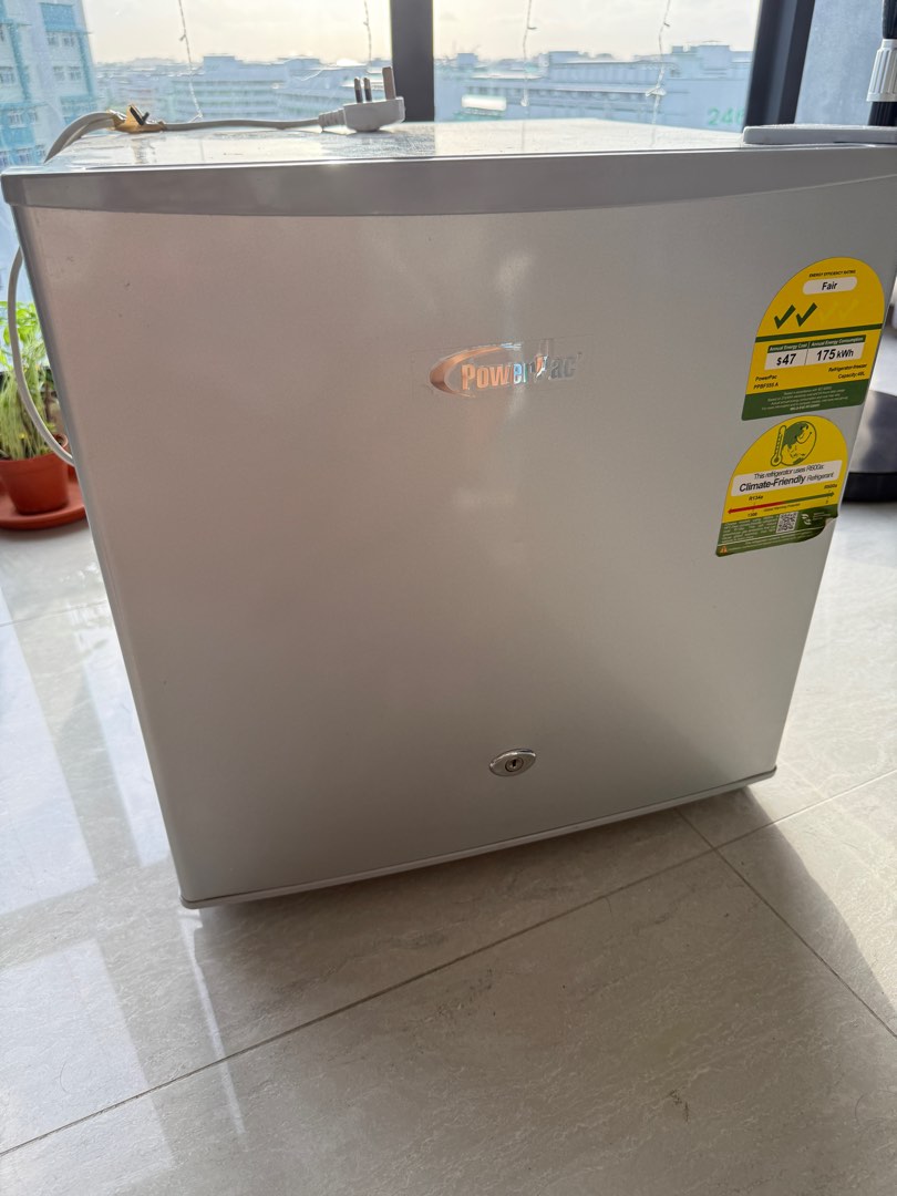 PowerPac Mini Fridge 50L PPBF555 A - Good Condition, TV & Home ...