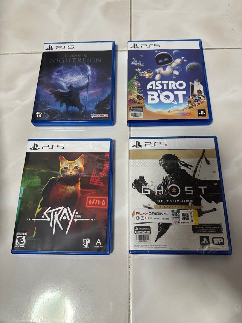 PS5 Games: Elden Ring: NightReign, Astro Bot, Stray, Ghost of Tsushima ...