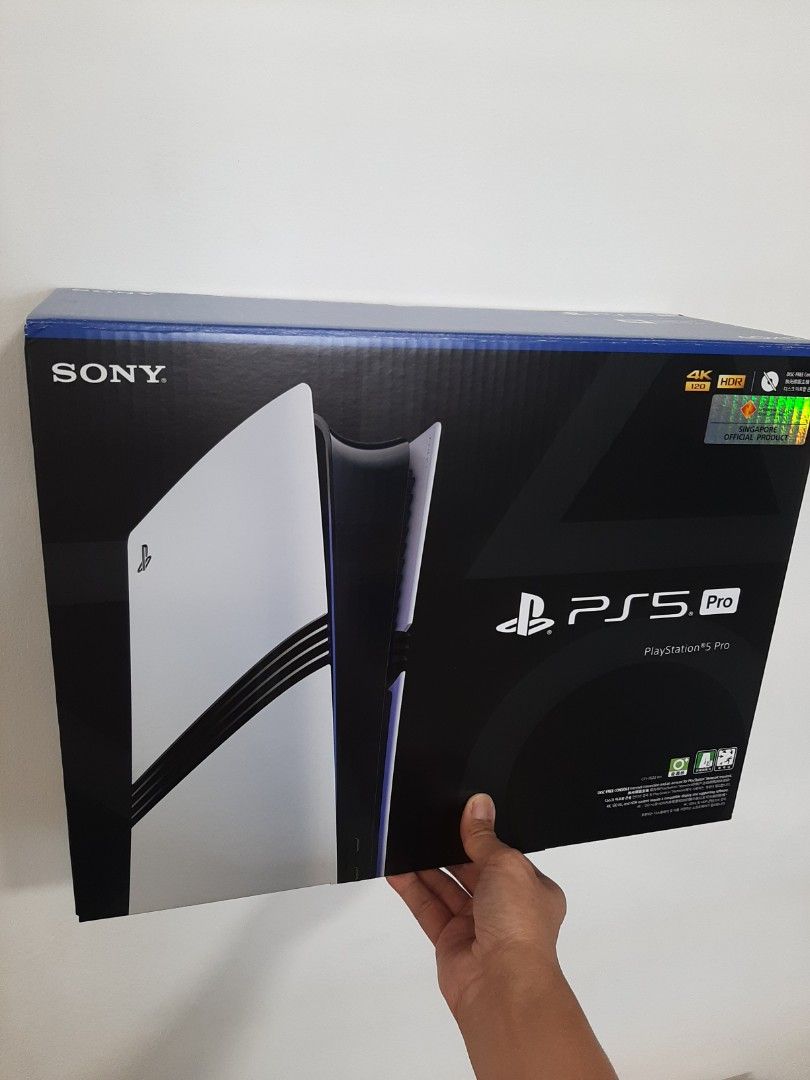 PS5 Pro Empty Box, Video Gaming, Video Game Consoles, PlayStation on ...