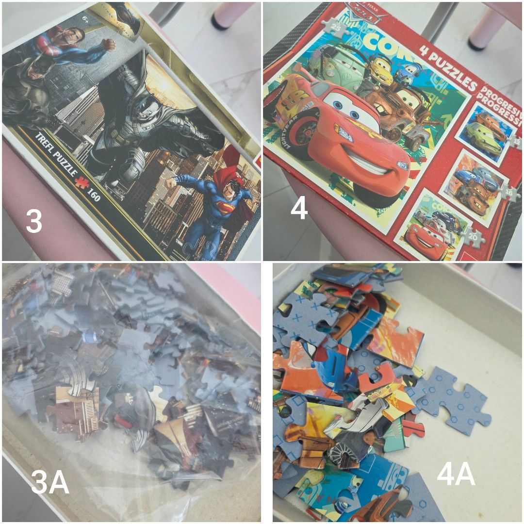 Puzzles and Memory game, Hobbies & Toys, Toys & Games on Carousell