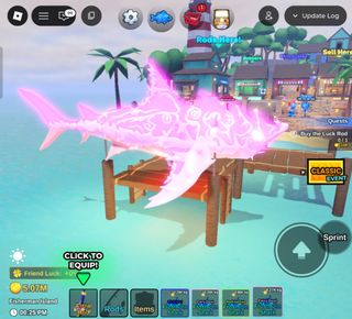 Roblox | FISH IT | Frostborn Ghost, Video Gaming, Gaming Accessories ...