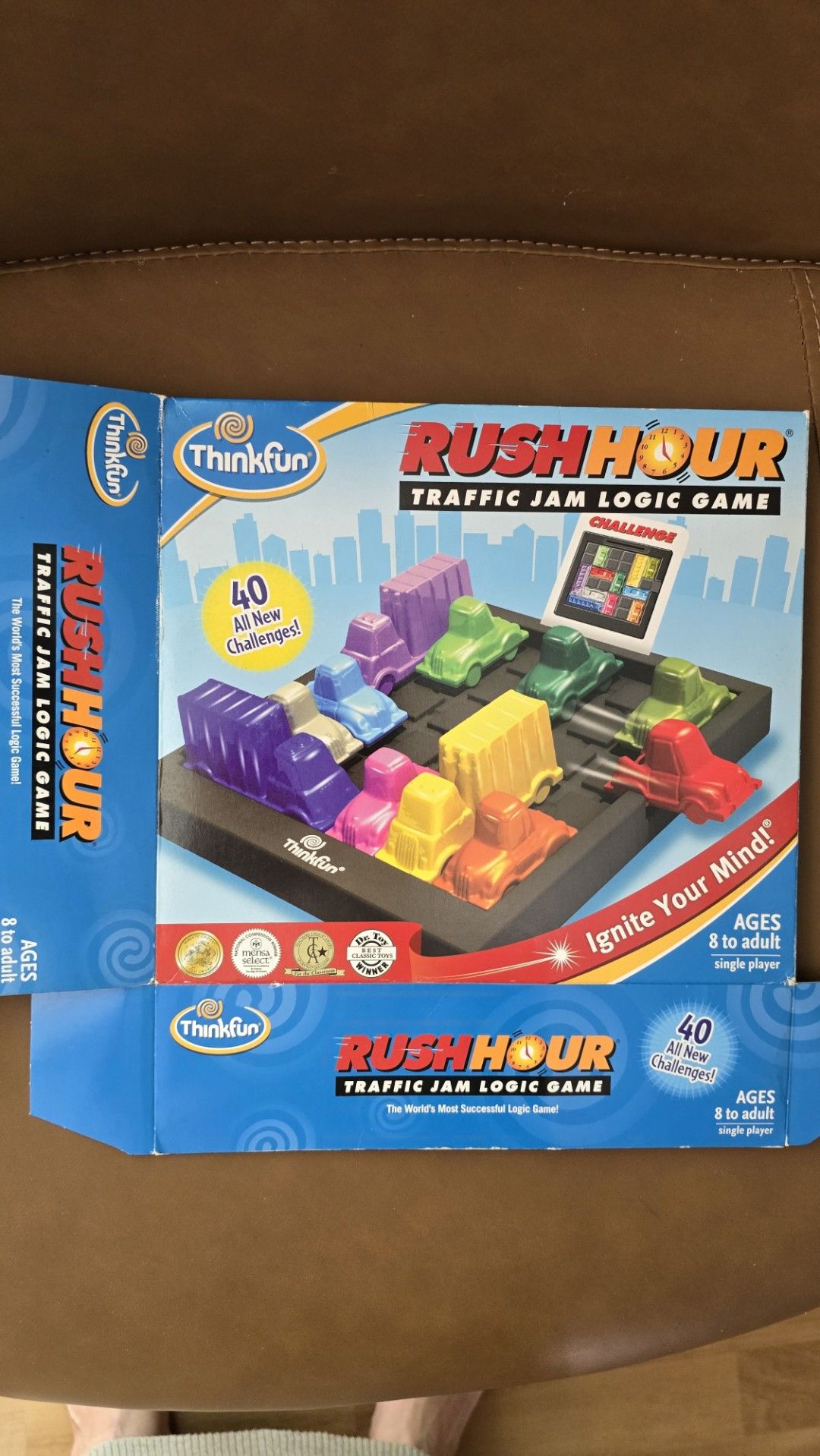 Box only - Rush Hour Traffic Jam Logic Game Cover only, Hobbies & Toys ...
