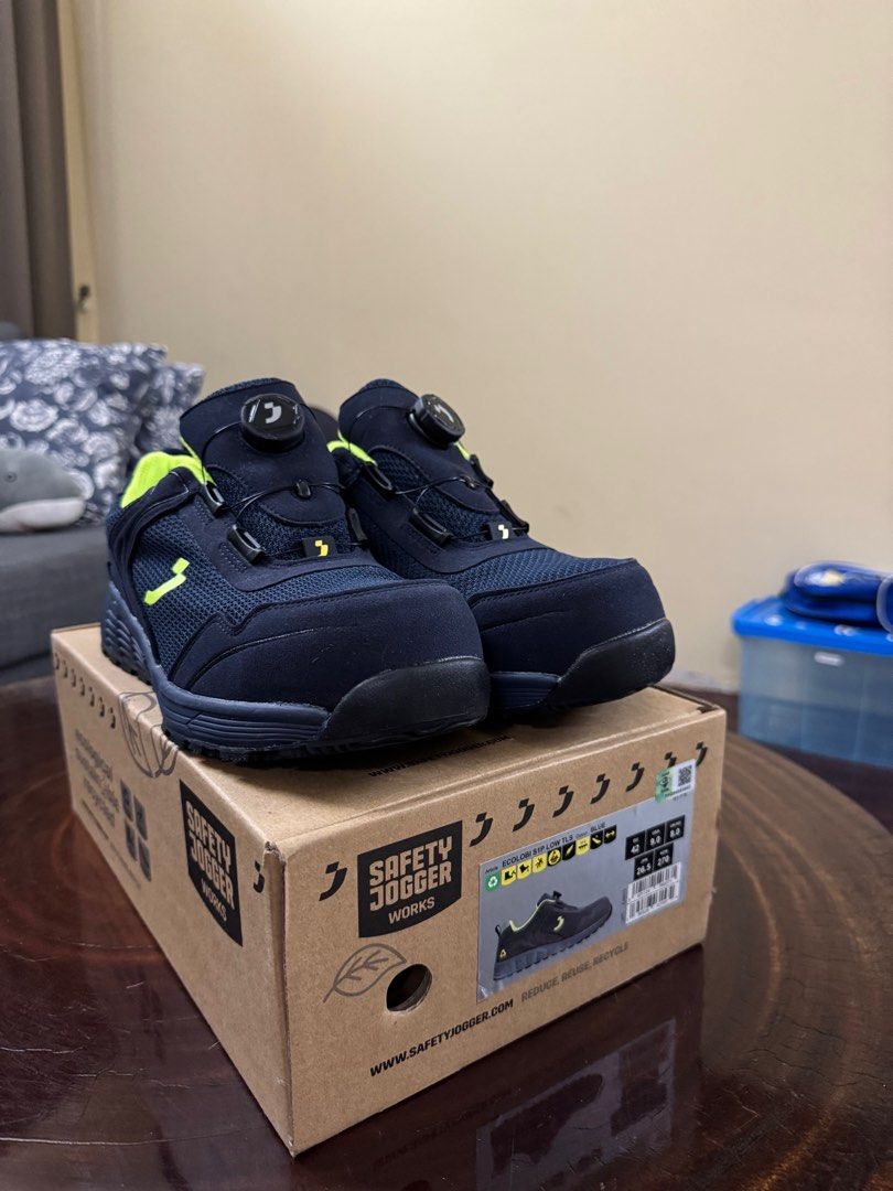 Safety Jogger ECOLOBI S1P LOW TLS Safety Shoes, Men's Fashion, Footwear ...