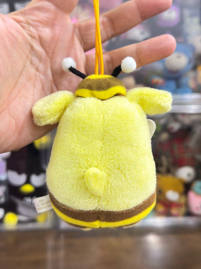 Sanrio Pompompurin Bee Costume Keystrap Plush, Hobbies & Toys, Toys ...