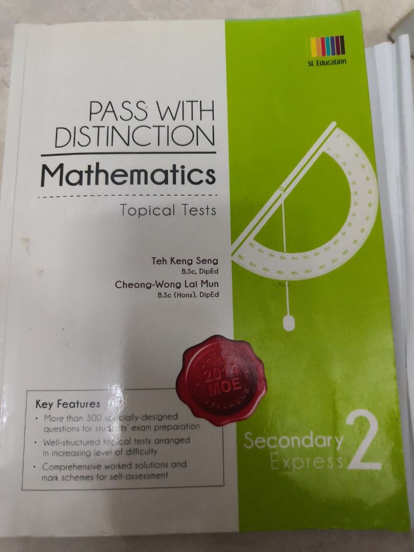 Secondary Express 2 Mathematics Topical Tests, Hobbies & Toys, Books ...