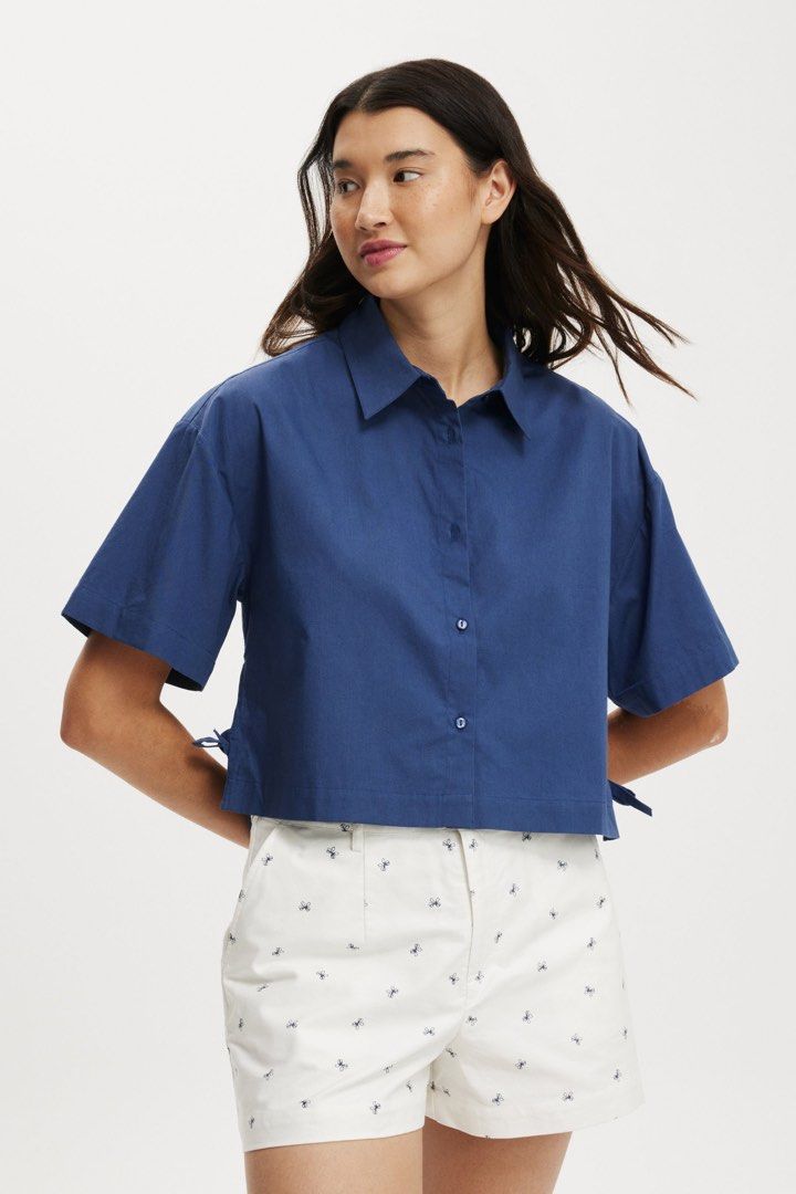 Seed by Padini Boxy Crop Top, Women's Fashion, Tops, Shirts on Carousell