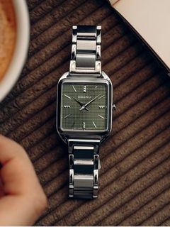 Pulsar Gunmetal Tank Watch, Women's Fashion, Watches & Accessories ...