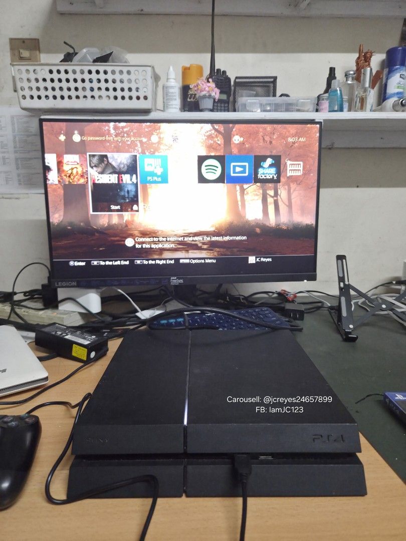 Sony PlayStation 4 Console with 2 Games and freebie, Video Gaming ...