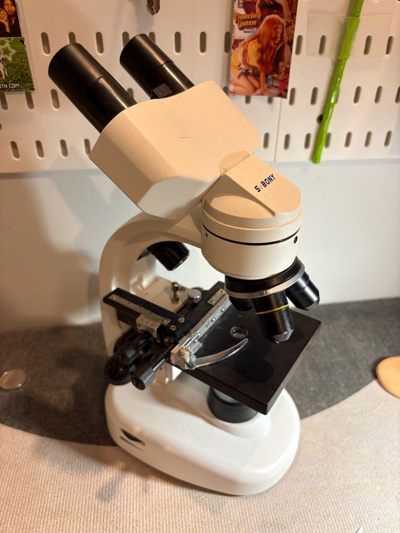 SVBONY SV605 Led Light Double Barrel Biological Microscope 80X-1600X ...