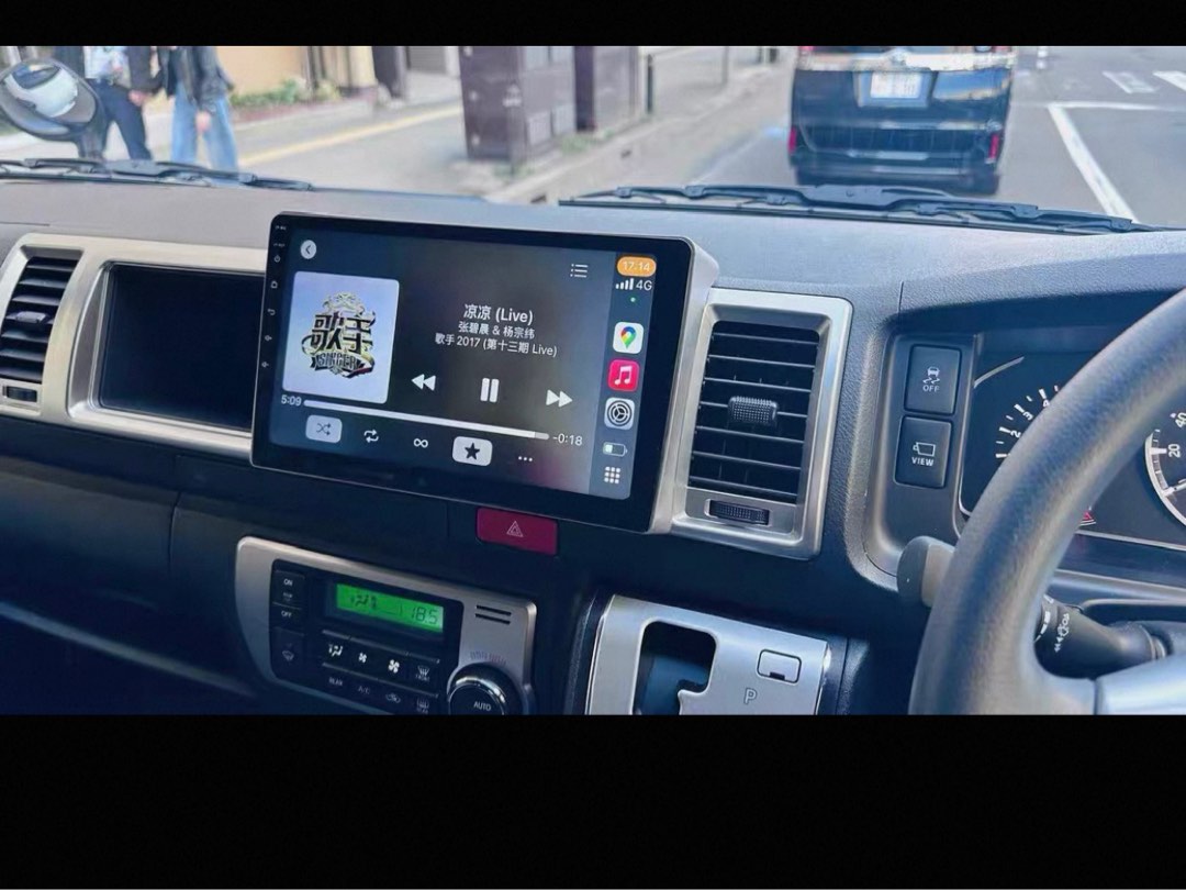 Toyota Hiace 10.1 android radio, Car Accessories, Accessories on Carousell