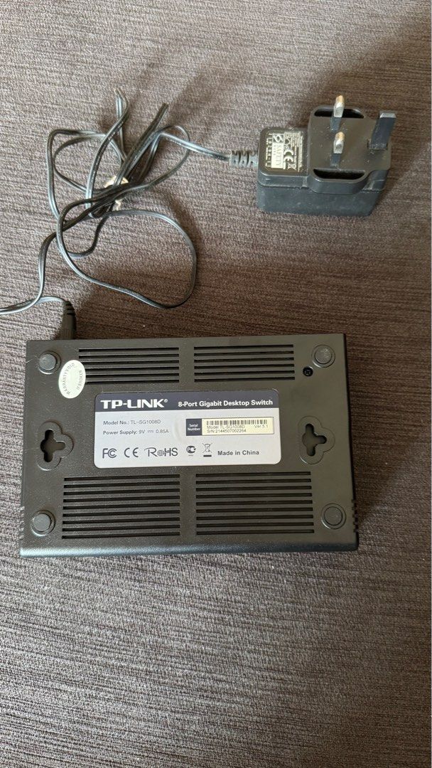 TP-Link 8 Port Gigabit Desktop Switch, Computers & Tech, Office ...