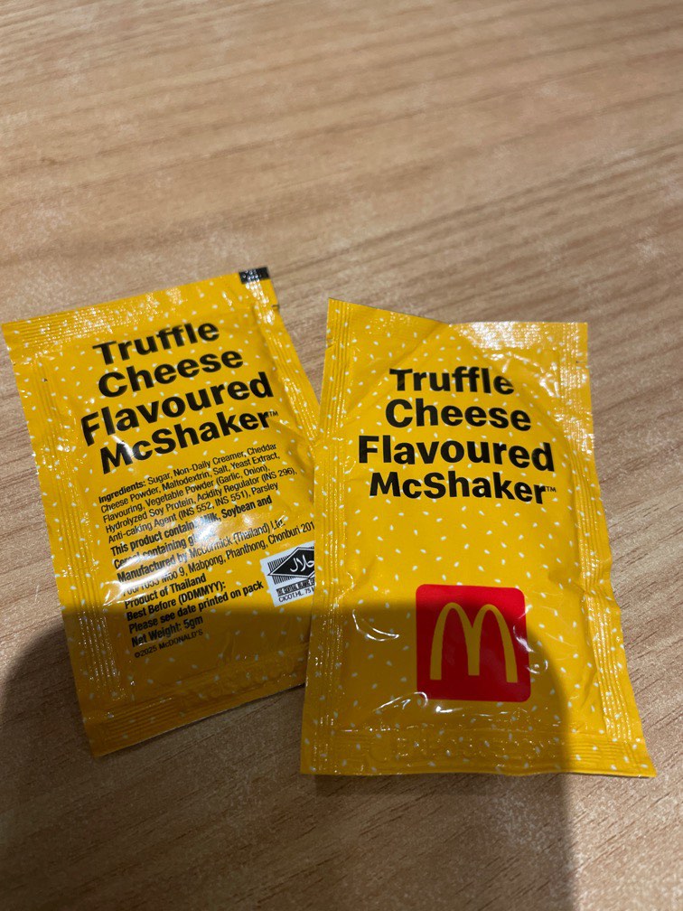 Truffle cheese flavour mcshaker, Food & Drinks, Local Eats on Carousell