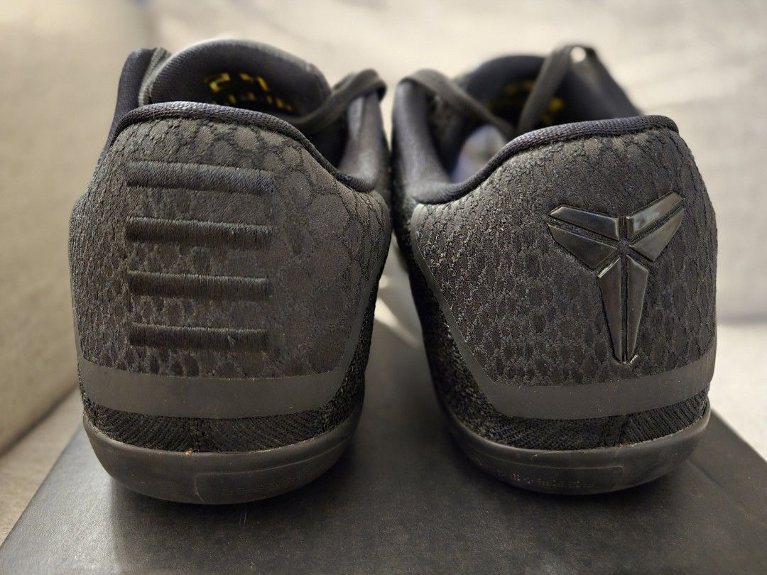 US11.5 全埸唯一 Nike Kobe 11 ID Black Mamba US11.5 全Zoom Air 鞋墊 一回著用 新舊如圖 ...