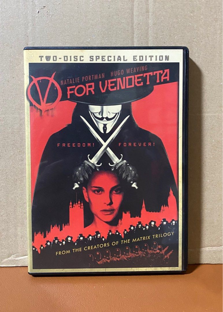 V for Vendetta (2005). Directed by James McTeigue. 2 DVD Special Edition. Region 3., Hobbies ...
