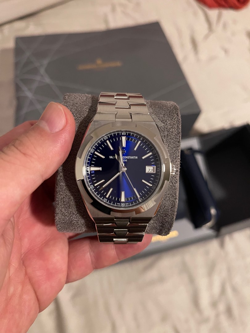 Vacheron Constantin Overseas 4520 Blue Dial Watch, Luxury, Watches on ...
