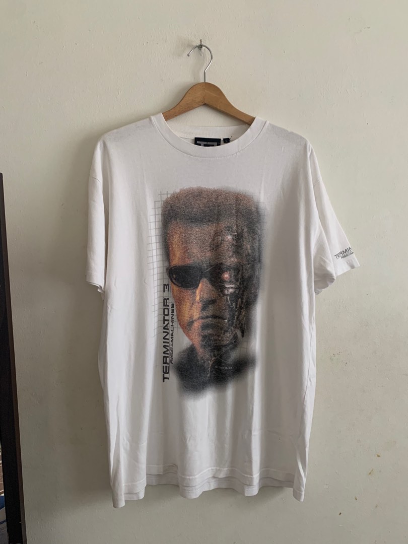 Vintage 2003 Movie Promo Terminator 3 Arnold Schwarzenegger L, Men's ...