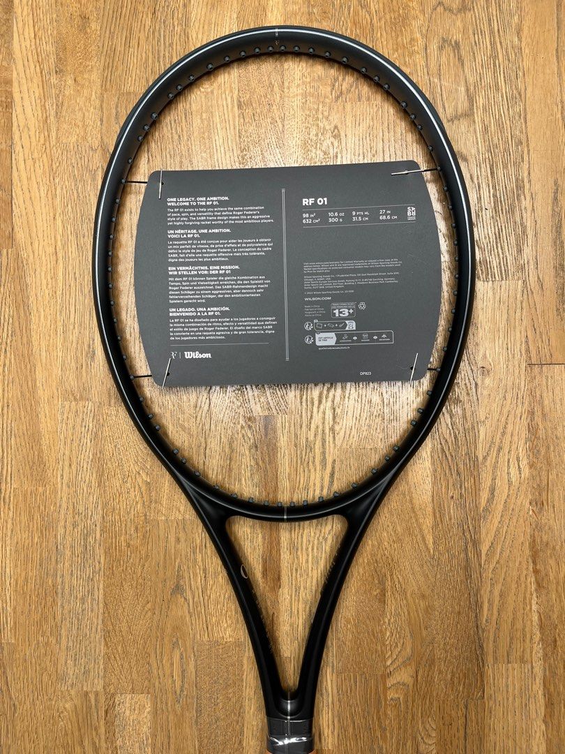 Wilson RF 01 Tennis Racket L2 - Brand New, Sports Equipment, Sports ...