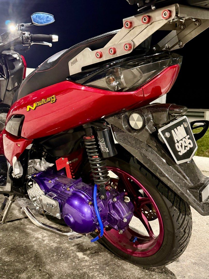 Yamaha NMAX Custom Spec (BOOKED), Motorbikes on Carousell
