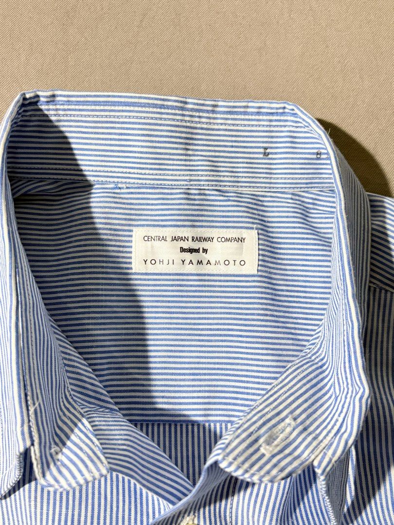 Yohji Yamamoto Central Japan Railway Company JR CR Work Shirt, Men's ...
