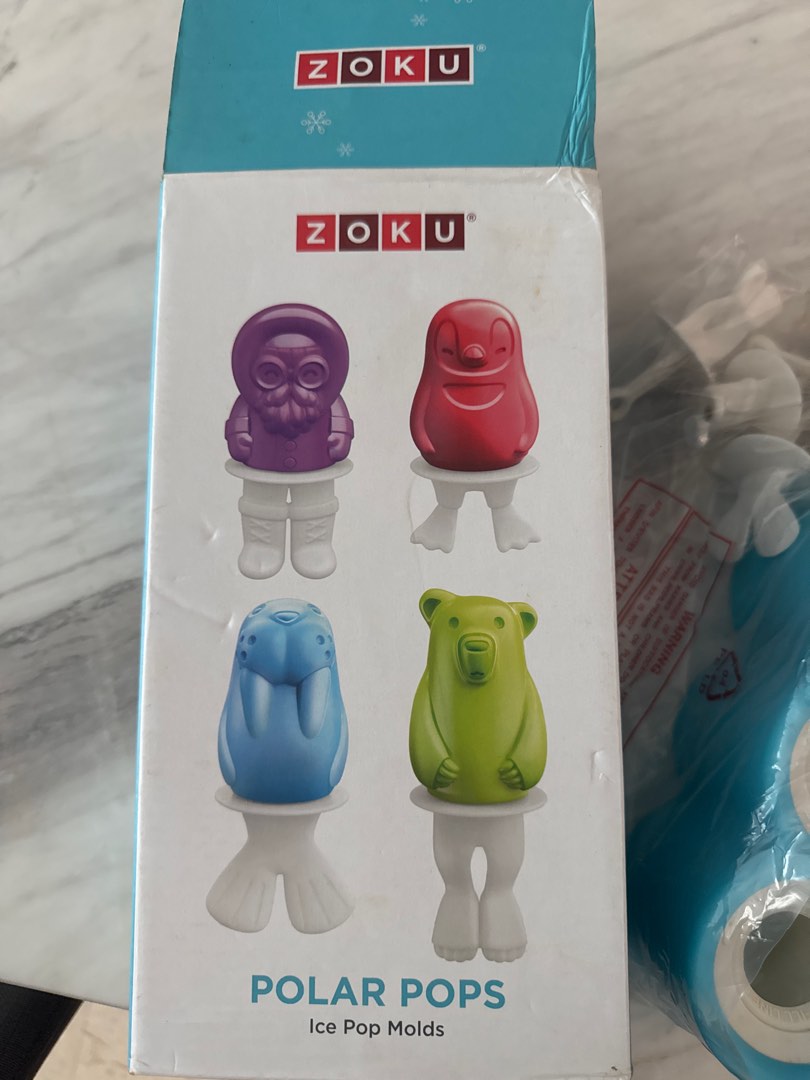 Zoku Polar Pops Ice Pop Molds, Furniture & Home Living, Kitchenware ...