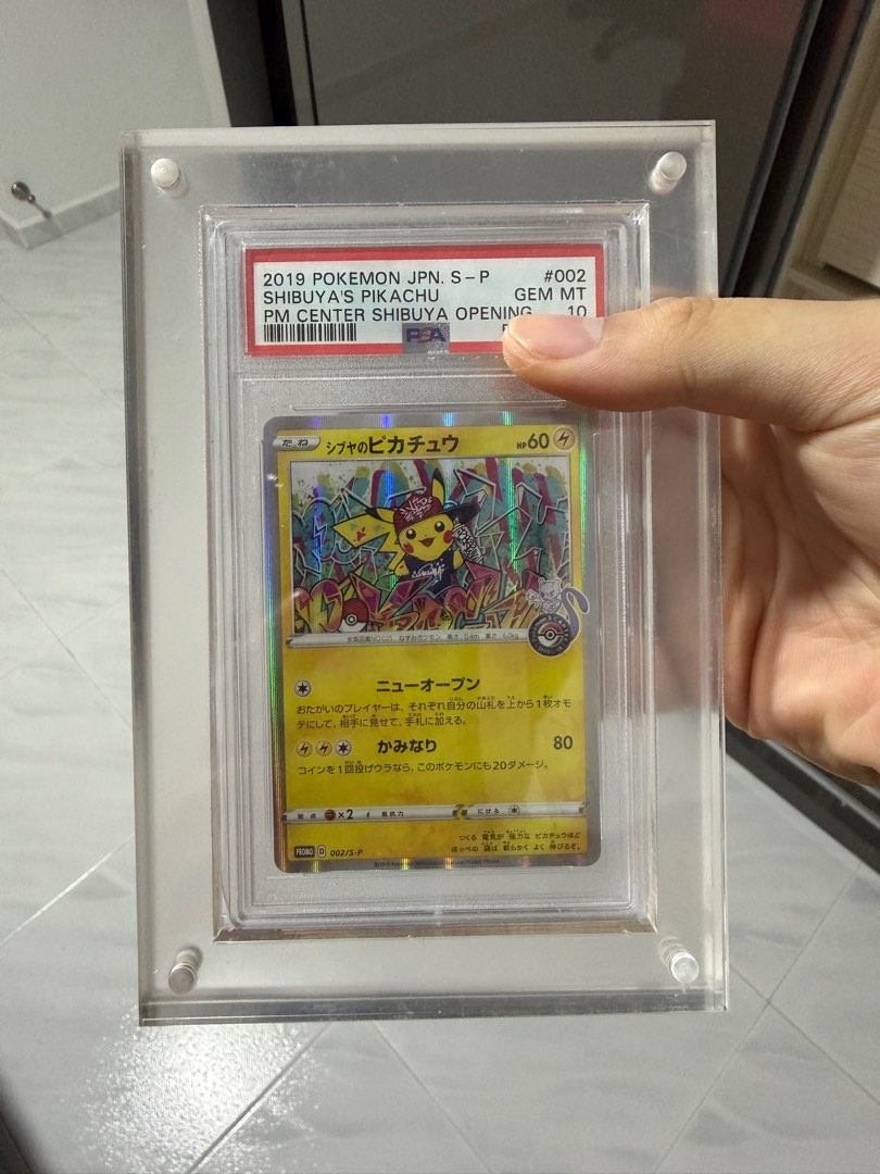 2019 Shibuya's Pikachu PM Center Opening PSA 10, Hobbies & Toys, Toys ...
