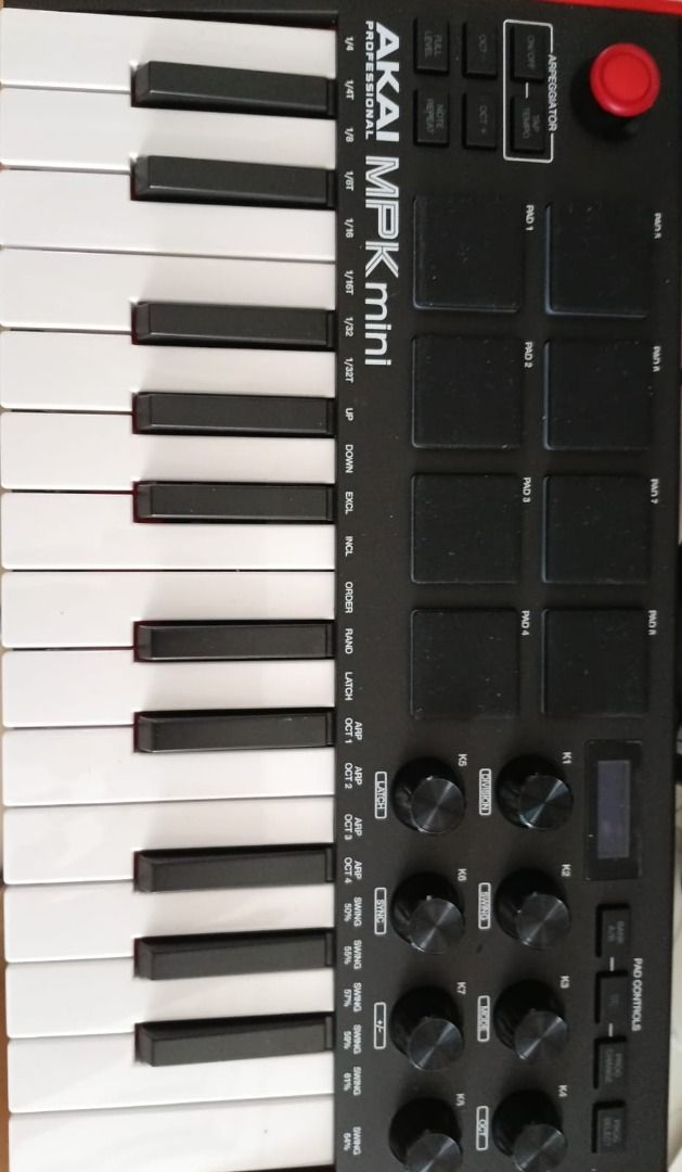 AKAI MPK Mini Professional MIDI Keyboard, Hobbies & Toys, Musical ...