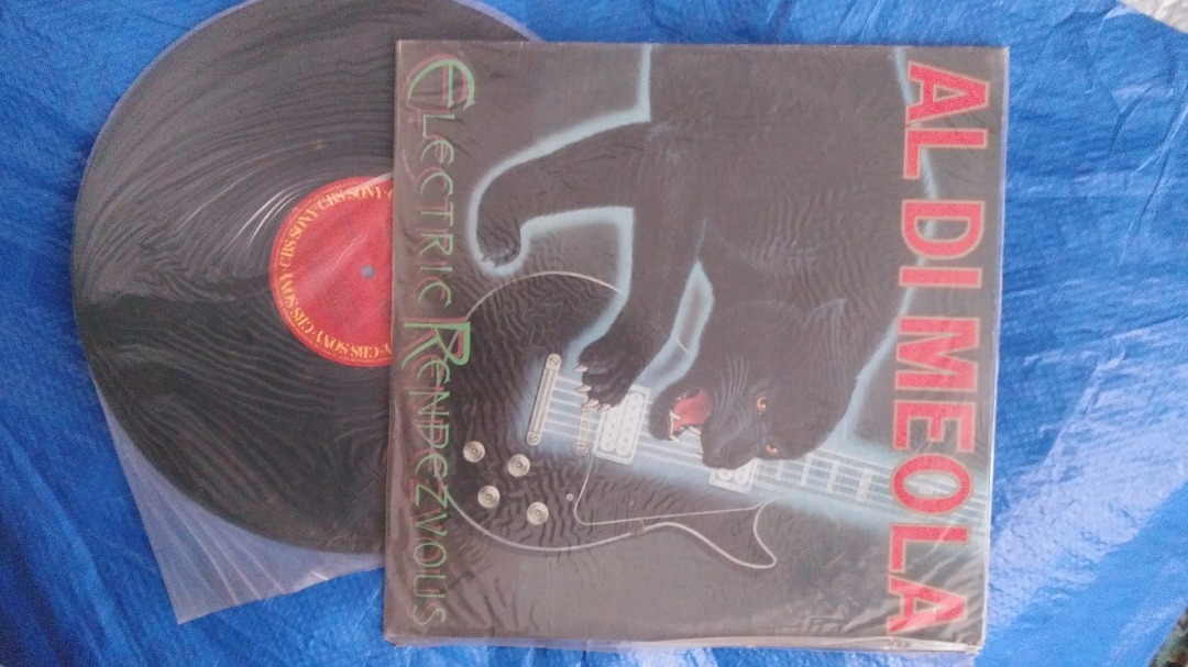 Al Di Meola《Electric Rendezvous》黑膠唱片 The Best of Chess Jazz LP GINO SOCCIO S-BEAT VINYL LP 1980 ...