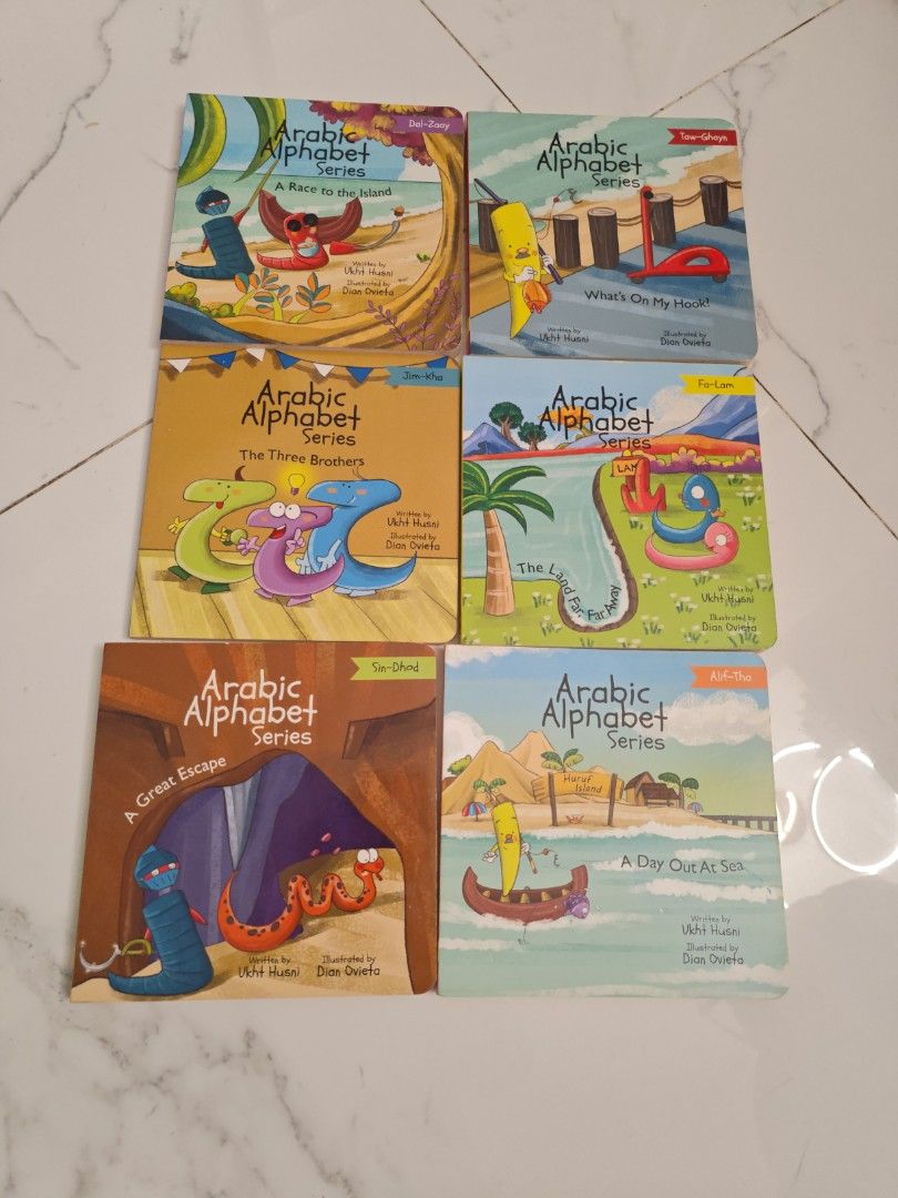 Arabic Alphabet Series Books, Hobbies & Toys, Books & Magazines ...