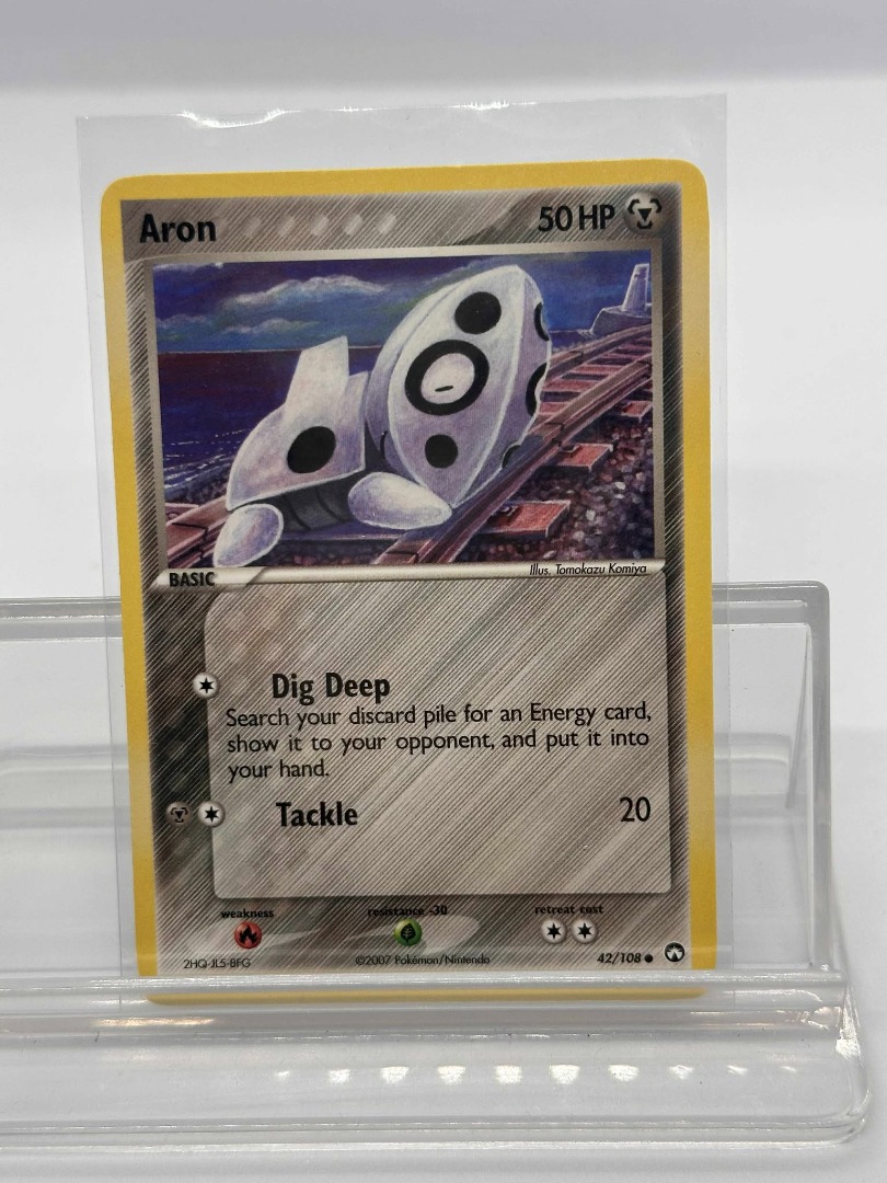 Aron Tomokazu Komiya #42 Pokemon Power Keepers, Hobbies & Toys, Toys ...