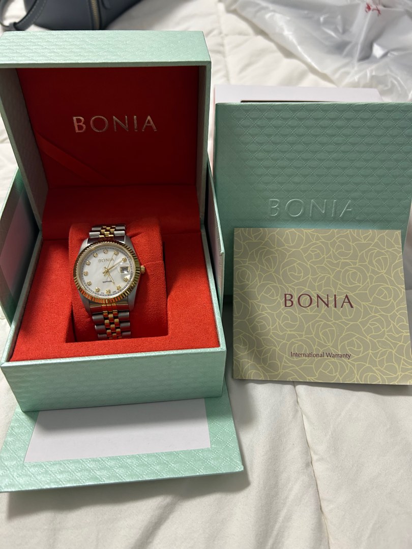Bonia Ladies Watch with Box, Women's Fashion, Watches & Accessories ...