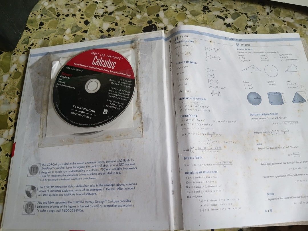 Calculus by James Stewart (5th edition), Hobbies & Toys, Books ...