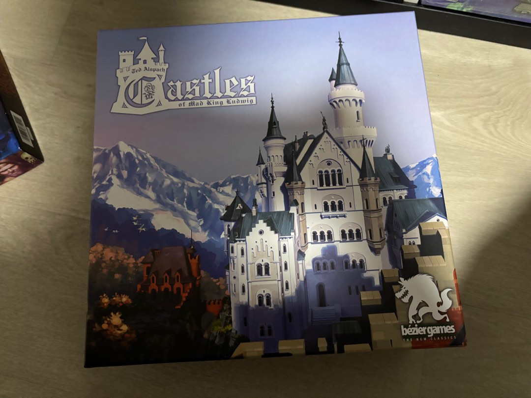 Castles of Mad King Ludwig Board Game with Secrets Expansion, Hobbies ...
