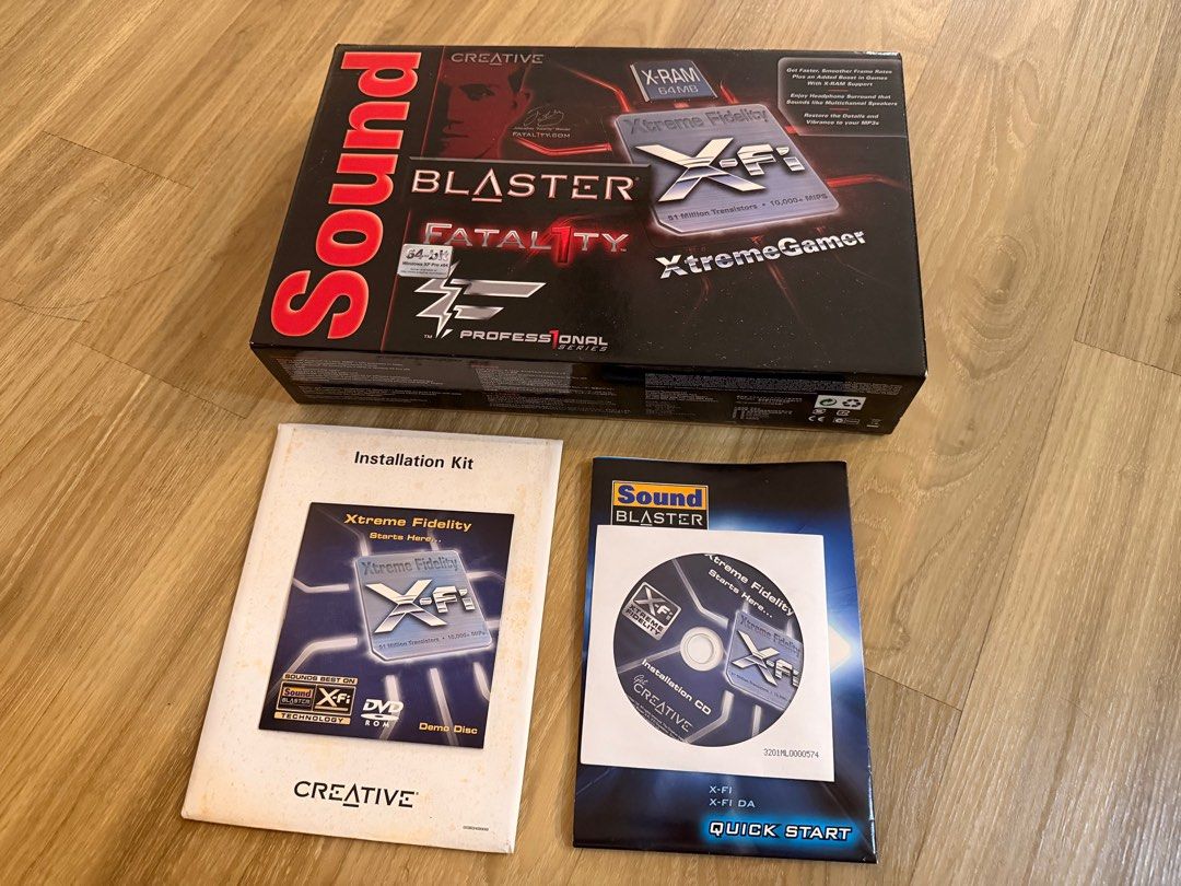 Creative Sound Blaster X-Fi XtremeGamer Sound Card, Audio, Soundbars ...