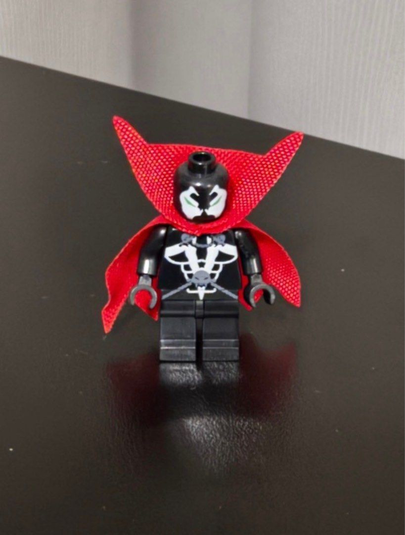 Custom Lego Spawn Minifigure with Cape, Hobbies & Toys, Toys & Games on ...