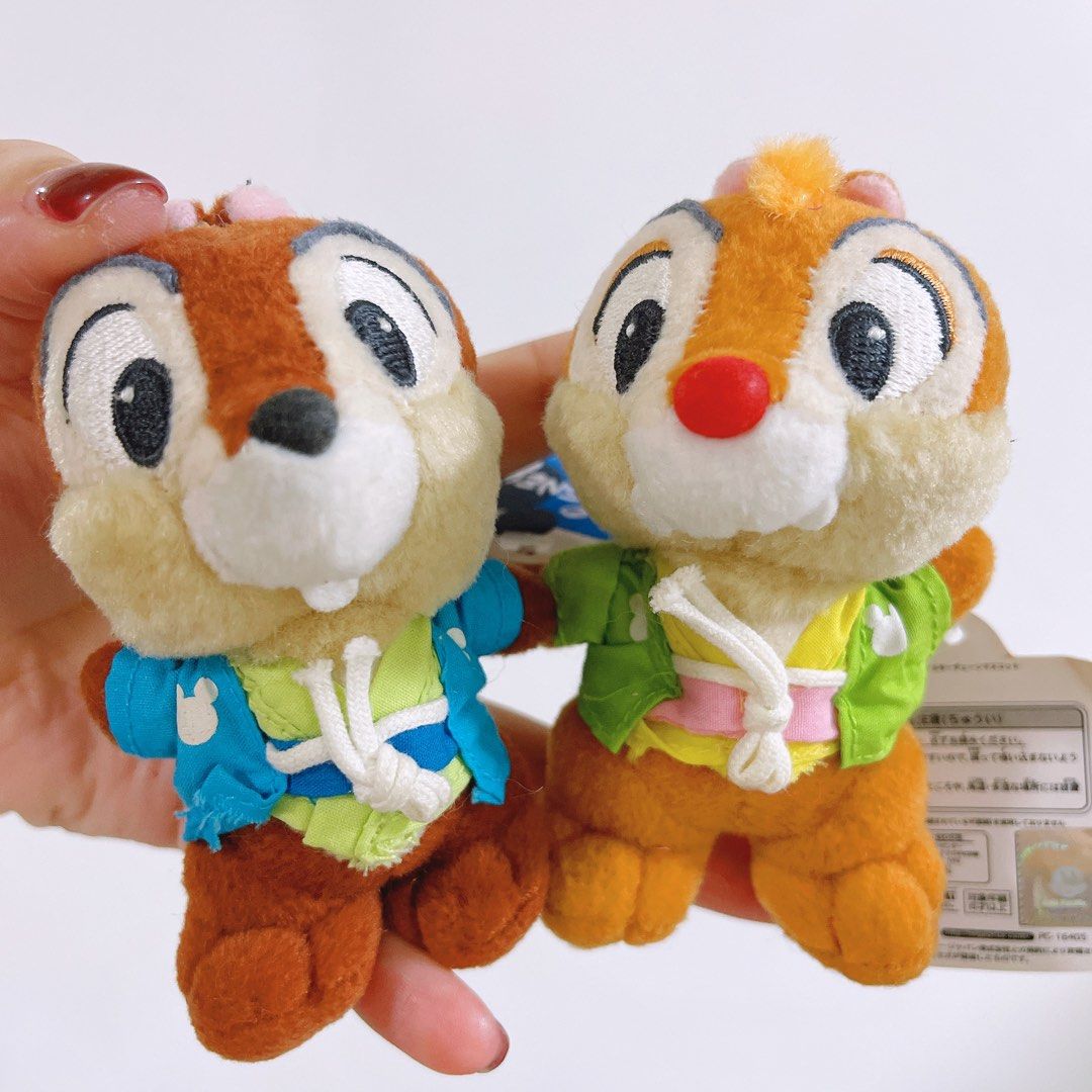 Disney Characters - Chip and Dale in Japan Festival Outfit - Bag Charm ...