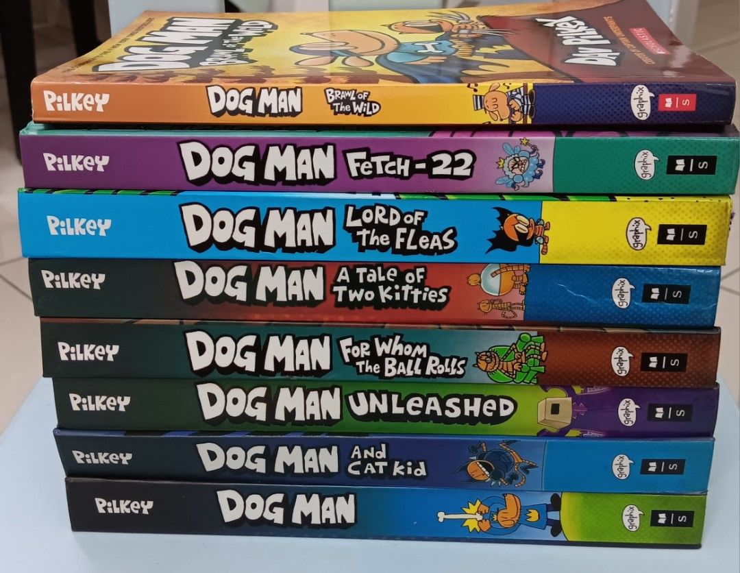 Dog Man Book Series by Dav Pilkey, Hobbies & Toys, Books & Magazines ...