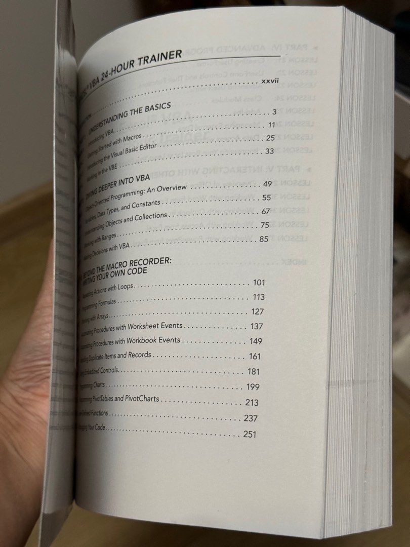 Excel VBA 24-Hour Trainer - Second Edition, Hobbies & Toys, Books & Magazines, Textbooks on ...