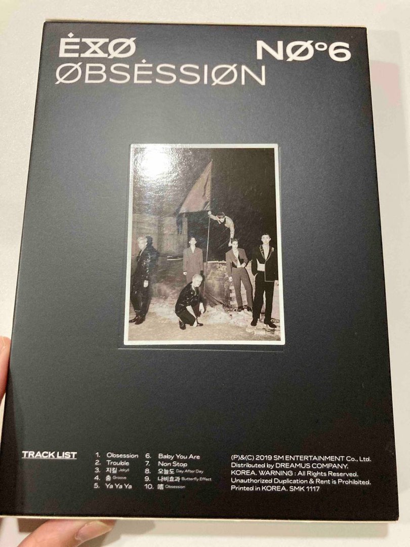EXO Obsession Album, Hobbies & Toys, Memorabilia & Collectibles, K-Wave ...