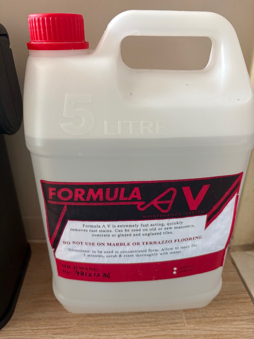 FORMULA AV Maintenance System, Beauty & Personal Care, Sanitisers ...