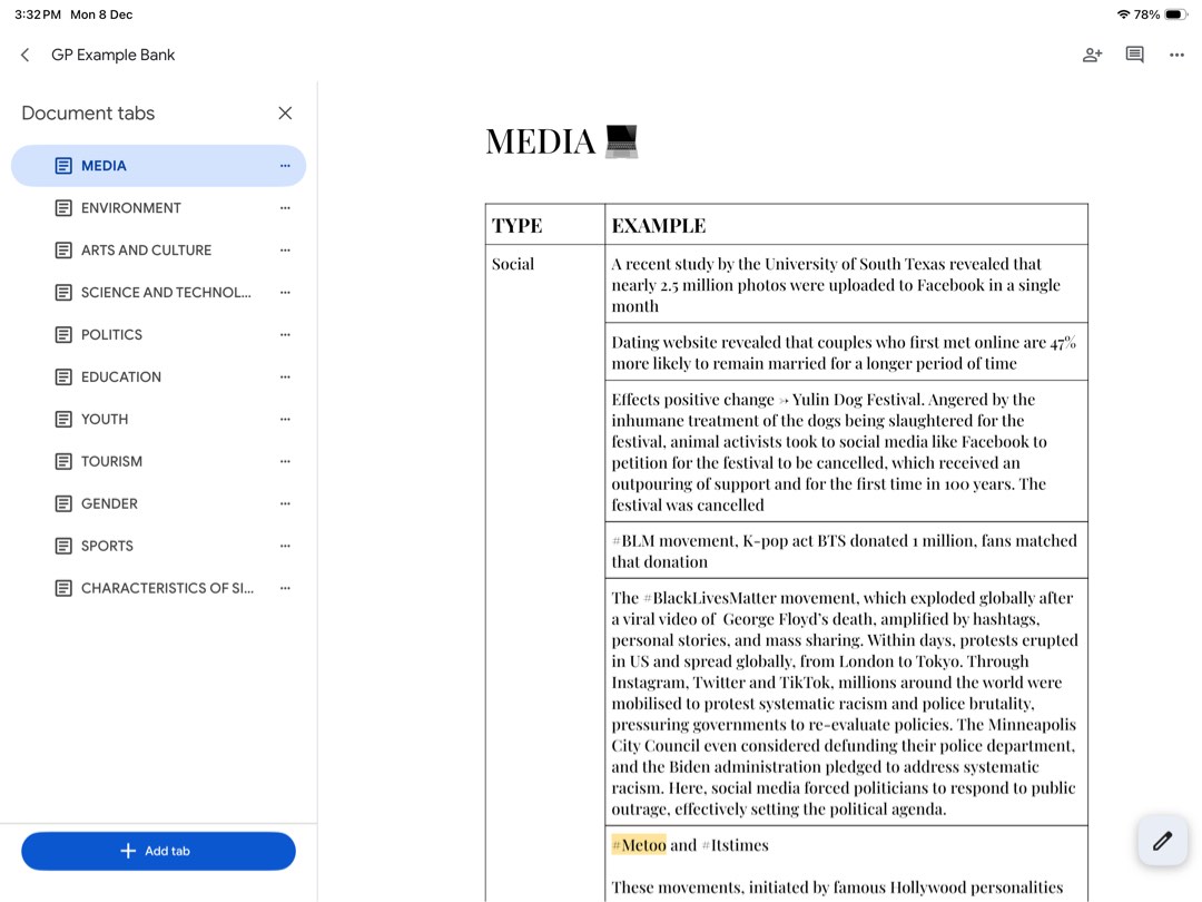 GP Alevel Example Bank, Hobbies & Toys, Books & Magazines, Assessment ...