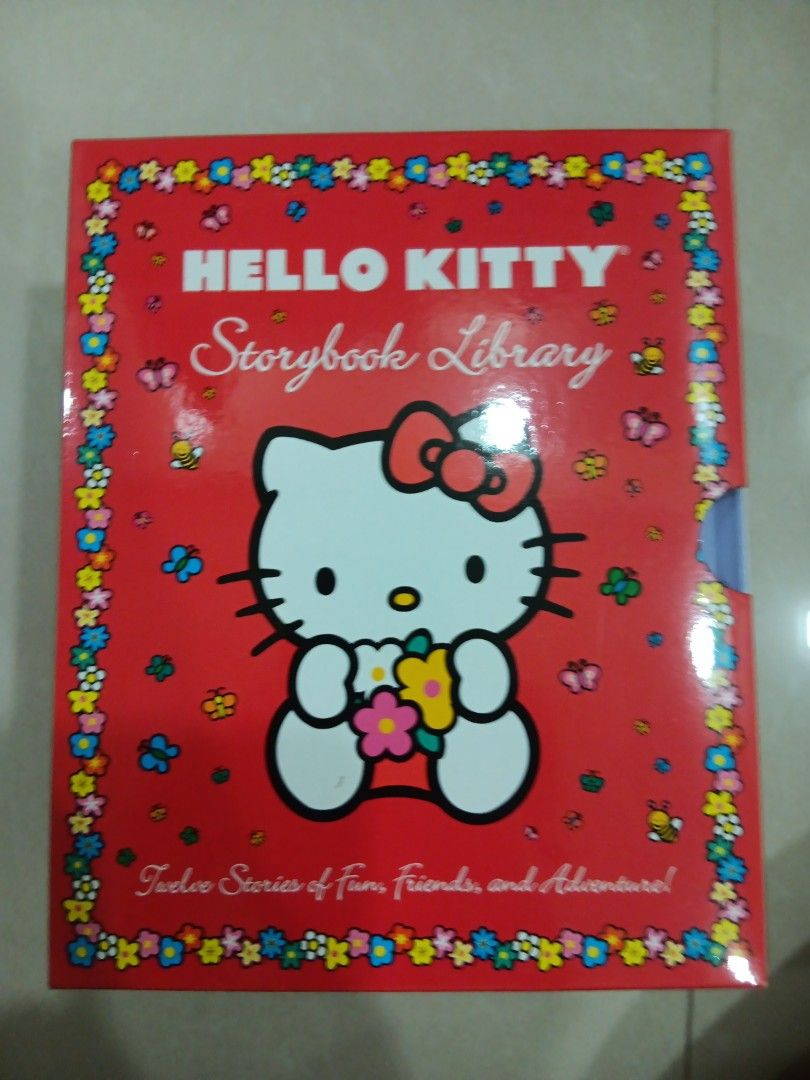 Hello Kitty Storybook Library - 12 Books, Hobbies & Toys, Books ...