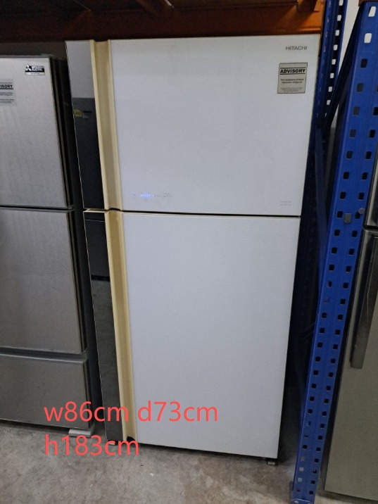Hitachi glass door Refrigerator Fridge inverter 3ticks 550L net ...
